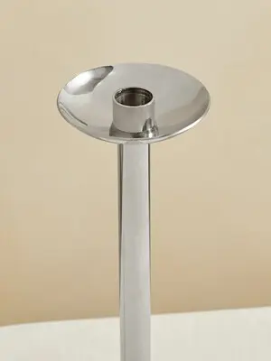 LOUISE ROE Champagne Stainless Steel Candle Holder