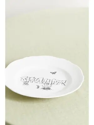 GINORI 1735 Off- 21cm Porcelain Dessert Plate - White