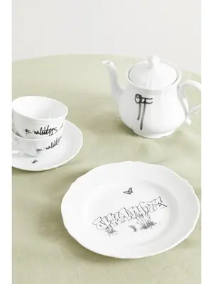 GINORI 1735 Off- 21cm Porcelain Dessert Plate