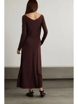 Max Mara Valido Stretch-jersey Maxi Dress