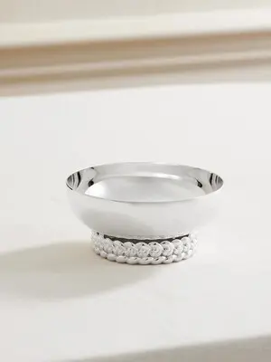 Christofle Babylone Small -plated Bowl - Silver