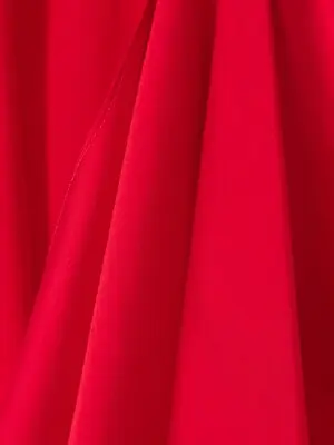 Acne Studios Asymmetric Cutout Silk Midi Skirt
