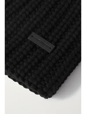 Saint Laurent Ribbed Cashmere Beanie