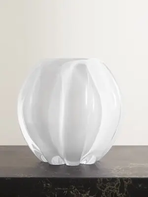 YALI GLASS Fiori Bolla Glass Vase - White