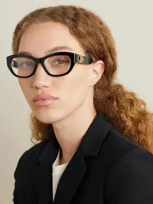 Dior Oval Acetate Optical Glasses