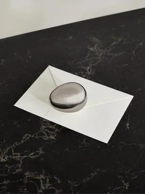 FOURTH STREET Egg Steel Paperweight