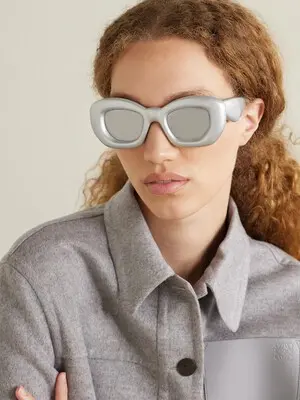 Loewe Inflated Oversized D-frame Acetate Sunglasses