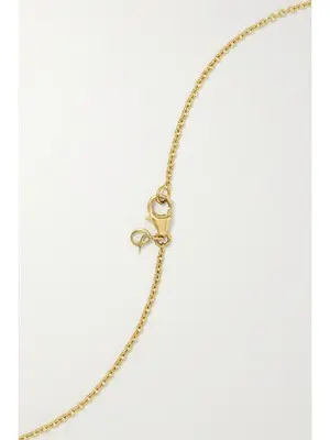 OCTAVIA ELIZABETH Nesting Gem 18-karat Recycled Gold Emerald Necklace