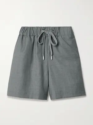 Sasuphi Valentina Wool Shorts - Gray