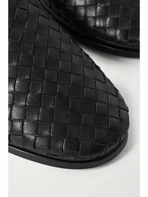 Bottega Veneta Intrecciato Leather Slippers