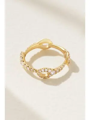 Melissa Kaye 18-karat Diamond Ring