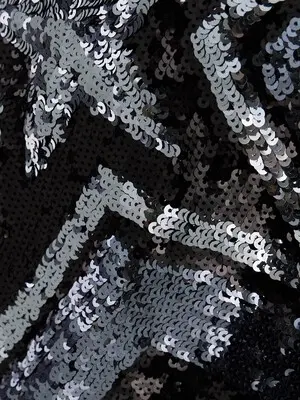 Balmain Sequin Embellished Gown
