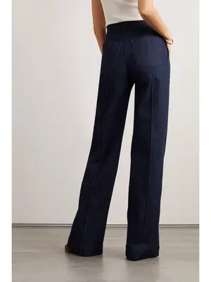 Another Tomorrow High-rise Straight-leg Stretch Organic Jeans