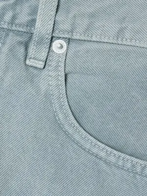 SLVRLAKE Frayed Denim Maxi Skirt