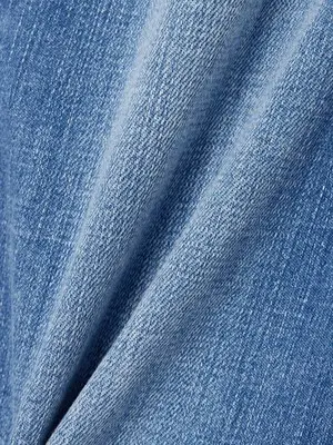 L'Agence Kailani Denim Maxi Skirt