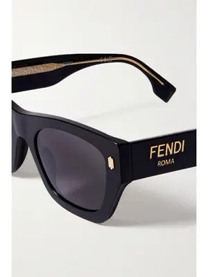Fendi Roma D-frame Acetate Sunglasses