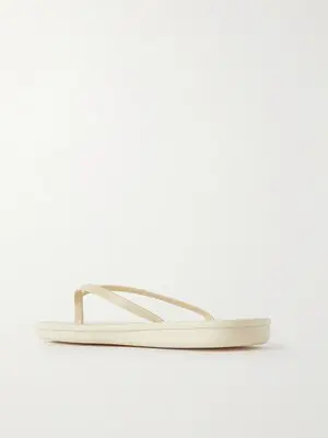 ANCIENT GREEK SANDALS Saionara Leather Flip Flops - Neutrals