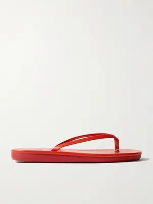 ANCIENT GREEK SANDALS Ancient Greek Sandals Saionara Leather Flip Flops Red