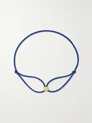 OCTAVIA ELIZABETH Nesting Gem" Parachute Bracelet - Blue