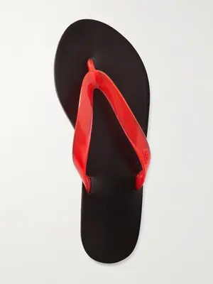 ANCIENT GREEK SANDALS Saionara Jelly Pvc Flip Flops - Red