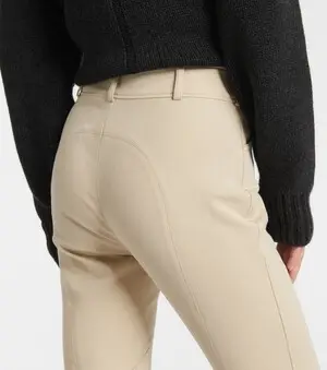 Loro Piana Doris Slim-fit Cotton-blend Twill Trousers