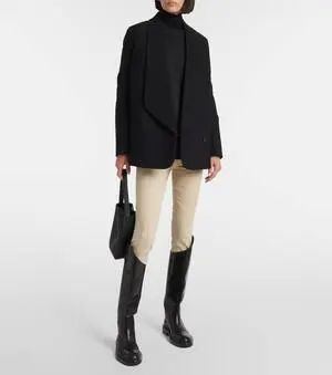 Loro Piana Doris Slim-fit Cotton-blend Twill Trousers