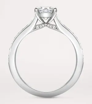 BOODLES Platinum And Diamond Harmony Ring
