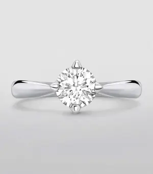 BOODLES Platinum And Diamond Engagement Ring