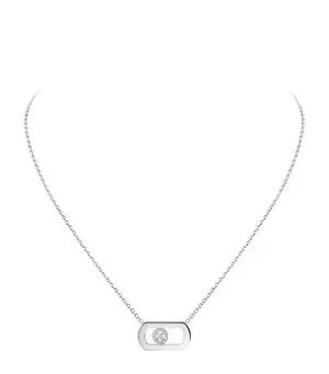 Messika So Move White Gold And Diamond Necklace
