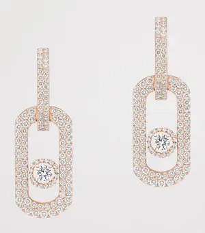 Messika So Move Diamond Xl Pavé Earrings
