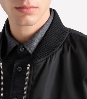 Prada Re-nylon Bomber Jacket