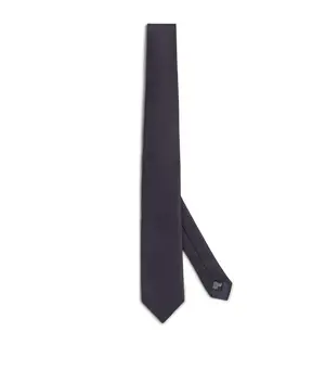 Giorgio Armani Silk Neck Tie - Blue
