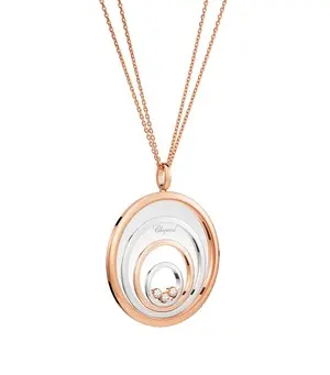 Chopard Happy Spirit Diamond Pendant Necklace