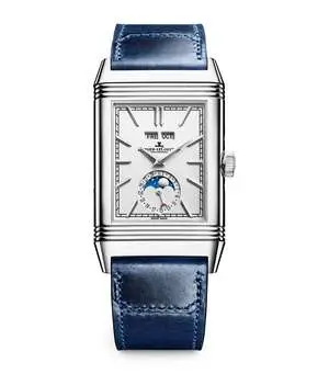 JAEGER-LECOULTRE Reverso Tribute Duoface Calendar Stainless Steel Watch - Silver