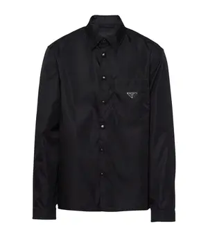 Prada Re-nylon Shirt - Black