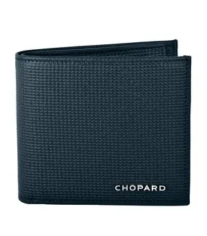 Chopard Small Leather Classic Bifold Wallet - Blue