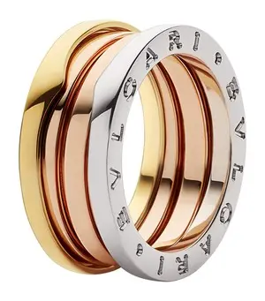BVLGARI B.zero1 Three-band Ring In 18kt - Gold