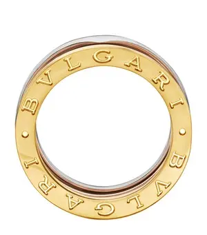 BVLGARI B.zero1 Three-band Ring In 18kt