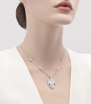 BVLGARI Serpenti Seduttori Gold And Diamond Necklace