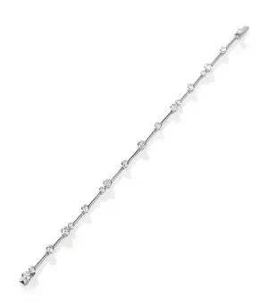 BOODLES Platinum And Diamond Bracelet - Silver