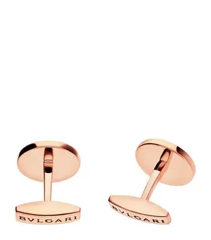 BVLGARI And Onyx Cufflinks