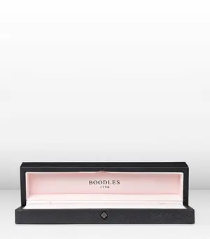 BOODLES Platinum, Rose Gold And Diamond Bangle