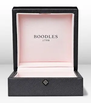 BOODLES Rose Gold, Platinum, And Diamond Necklace