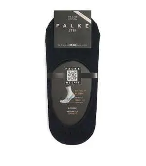 Falke Step Invisible Medium-cut Socks - Navy