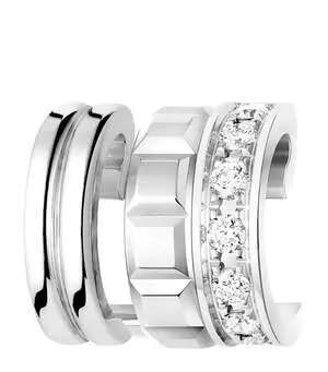 Boucheron Quatre Single Ear Clip - Silver
