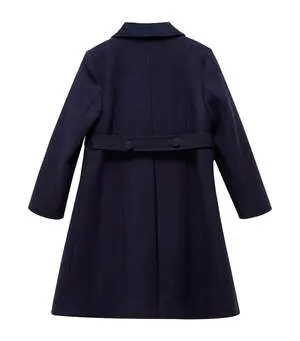 Trotters Wool Double-breasted Coat