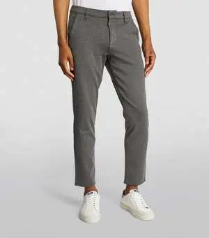 7 For All Mankind Double-knit Travel Chinos - Grey