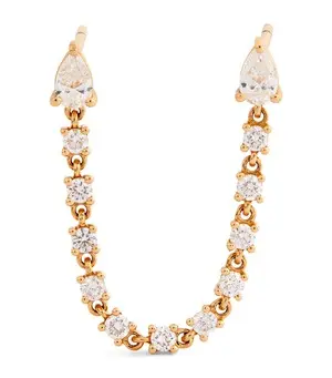 ANITA KO Double-pierced Loop Single Earring - Gold
