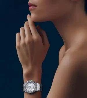 Chopard Stainless Steel And Diamond Alpine Eagle Watch