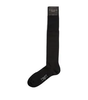 Falke Airport Knee High Socks - Black